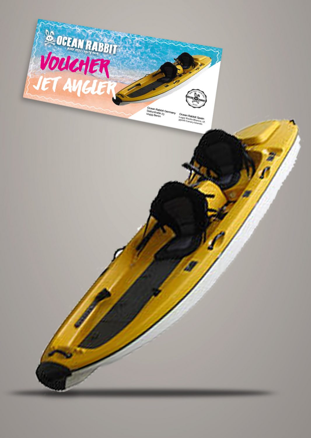 Jet Kayak Angler Jet Surf Canary | Jet Surf Canary
